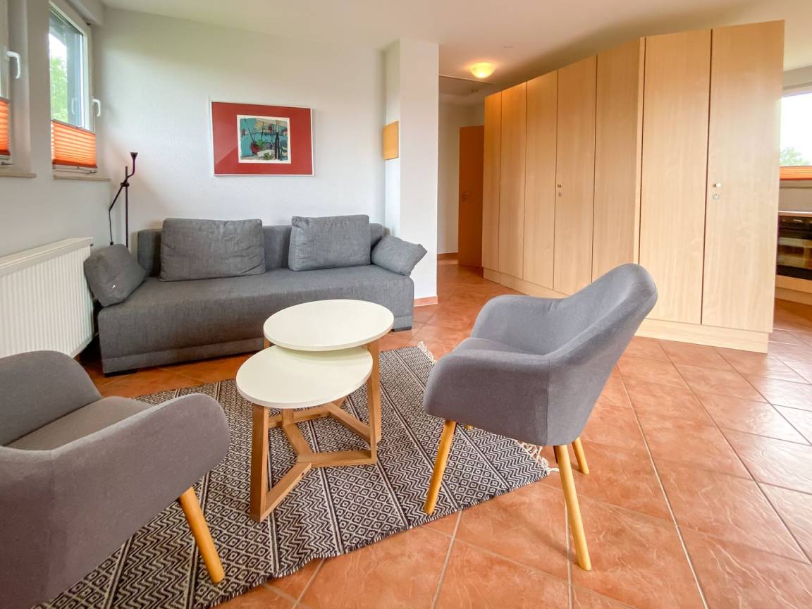 50 M² Ferienwohnung ∙ 1 Schlafzimmer ∙ 2 Gäste - Röbel/Müritz