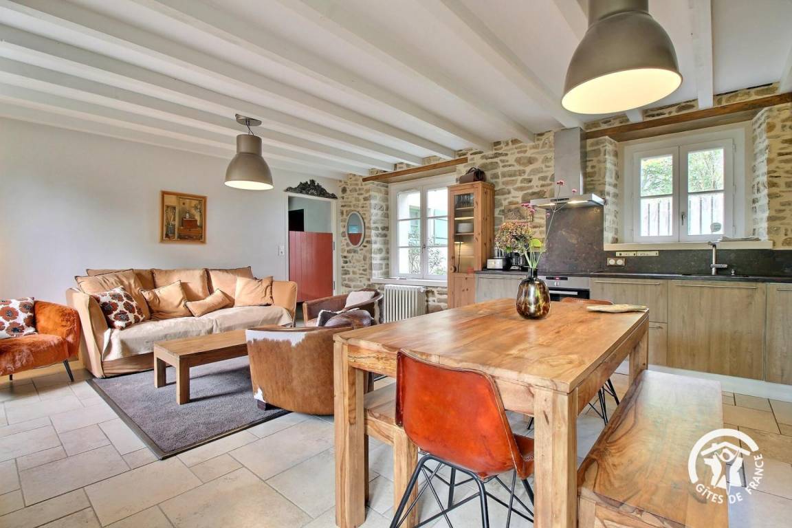100 M² Gîte ∙ 3 Chambres ∙ 6 Personnes - Guidel