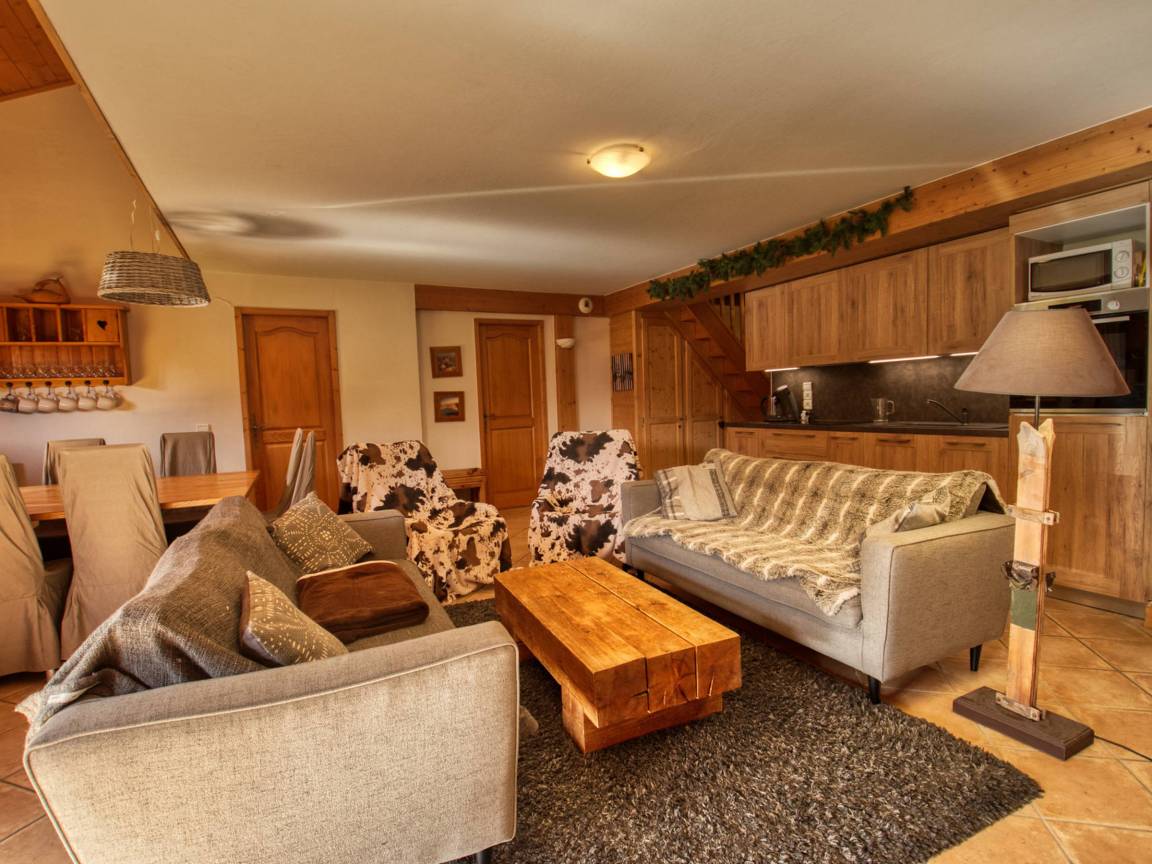 110 M² Ferienwohnung ∙ 4 Schlafzimmer ∙ 10 Gäste - Flaine