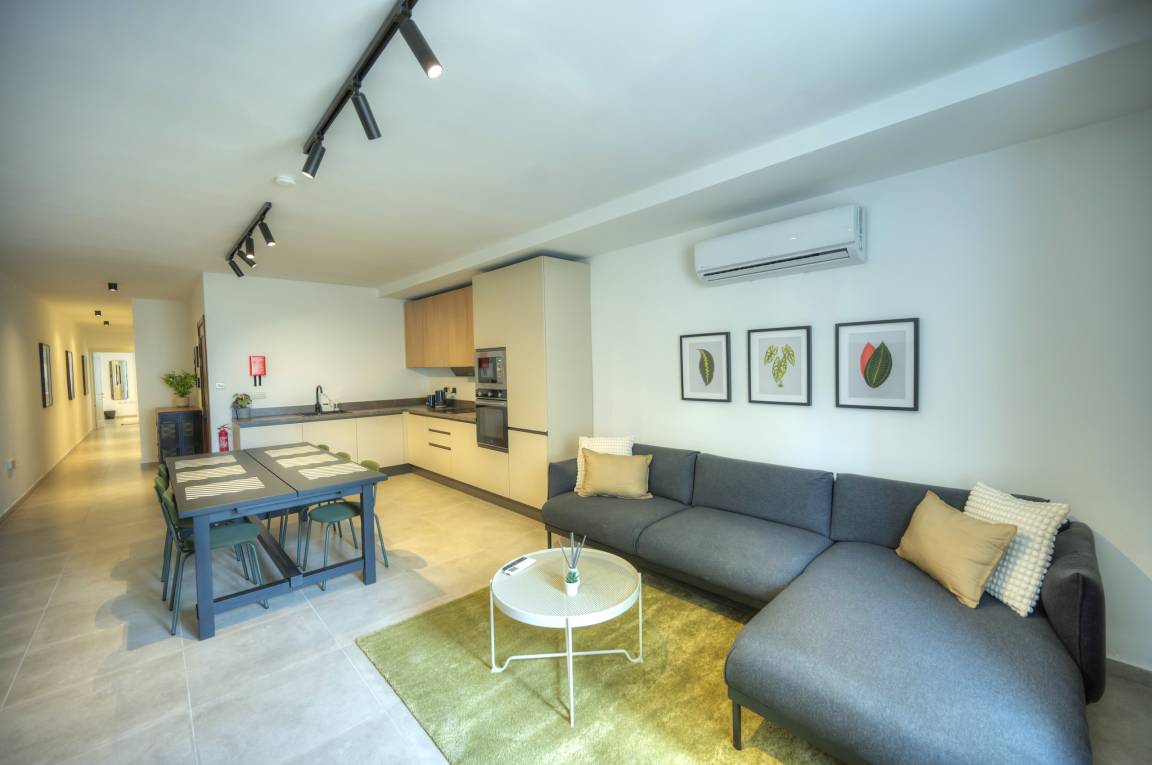120 M² Apartment ∙ 3 Bedrooms ∙ 6 Guests - Valletta