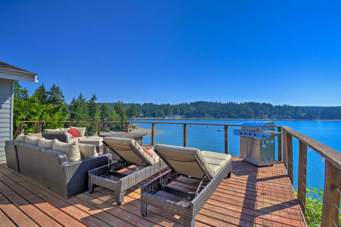 120 M² House ∙ 2 Bedrooms ∙ 4 Guests - Tacoma Narrows Bridge