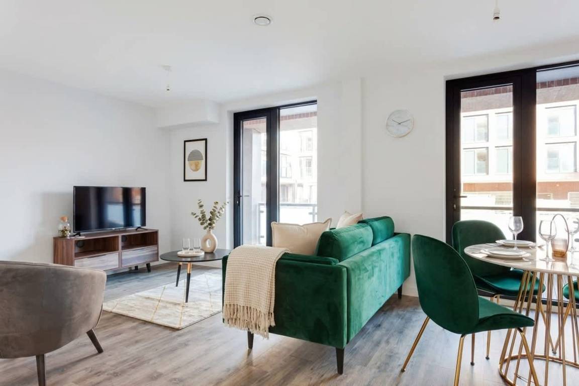 Appartement ∙ 2 Chambres ∙ 4 Personnes - Aéroport de Birmingham (BHX)