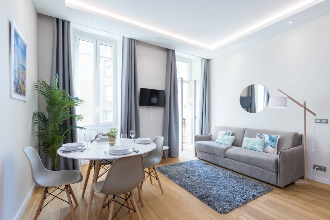 40 M² Appartement ∙ 1 Chambre ∙ 4 Personnes - Castel Plage - Nice