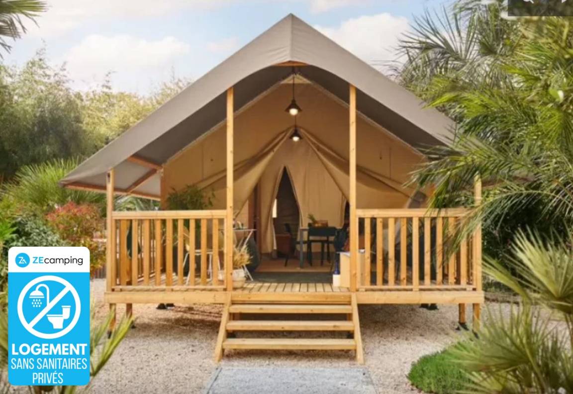 30 M² Tente ∙ 2 Chambres ∙ 4 Personnes - Rocamadour