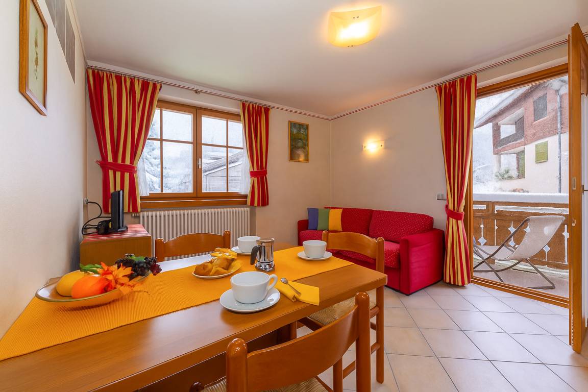 30 M² Ferienwohnung ∙ 1 Schlafzimmer ∙ 3 Gäste - Livigno
