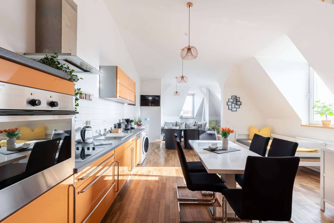 Ferienwohnung ∙ 1 Schlafzimmer ∙ 5 Gäste - Leipzig