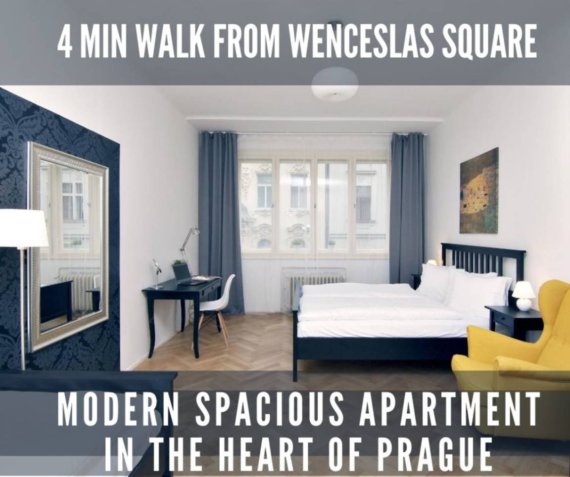 110 M² Apartment ∙ 5 Bedrooms ∙ 12 Guests - Prague