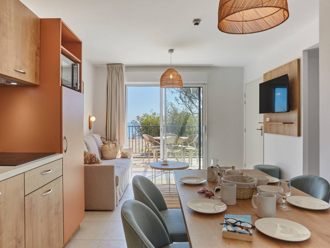 68 M² Apartamento ∙ 3 Habitaciones ∙ 6 Huéspedes - Porquerolles