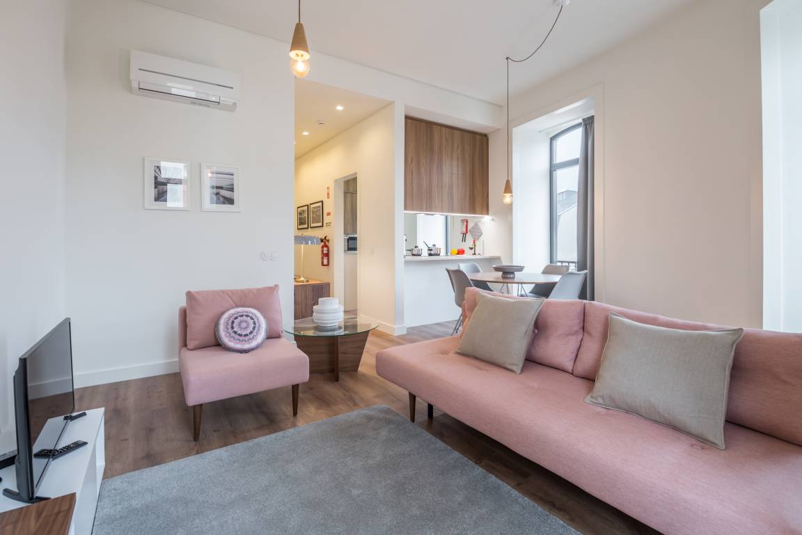 62 M² Apartamento ∙ 1 Habitación ∙ 3 Huéspedes - Barreiro