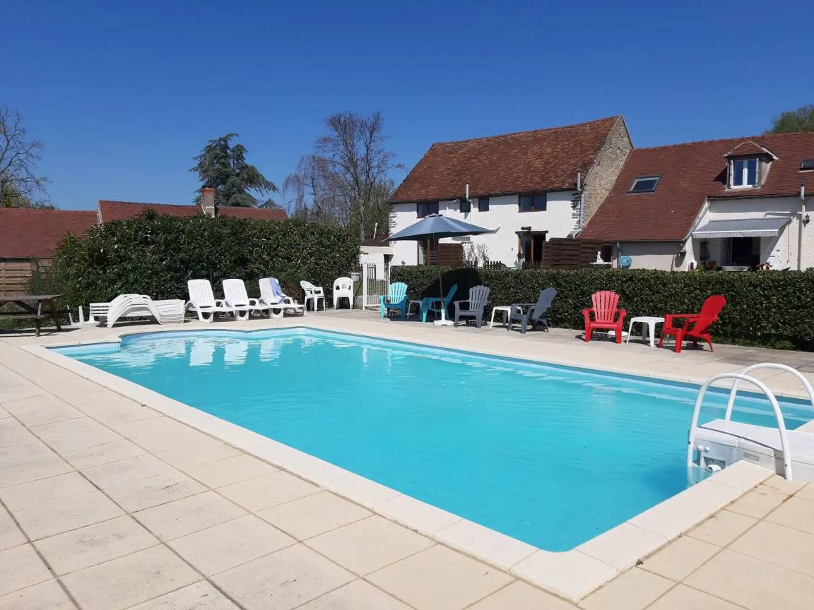 100 M² Maison De Vacances ∙ 3 Chambres ∙ 5 Personnes - Sancoins