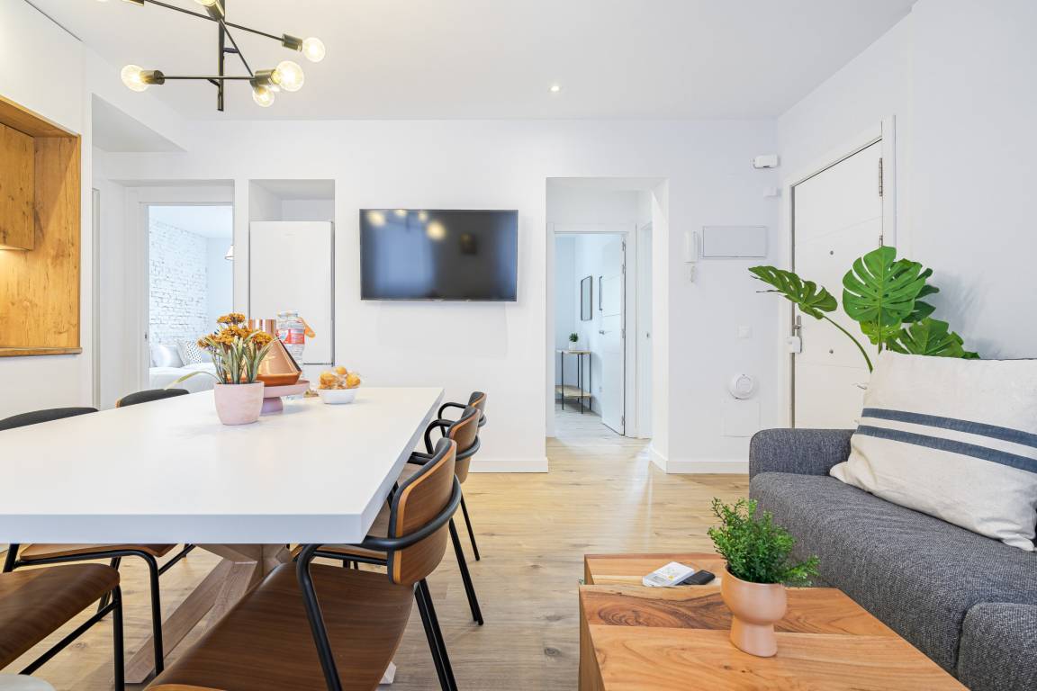 62 M² Apartamento ∙ 3 Habitaciones ∙ 8 Huéspedes - Rivas-Vaciamadrid