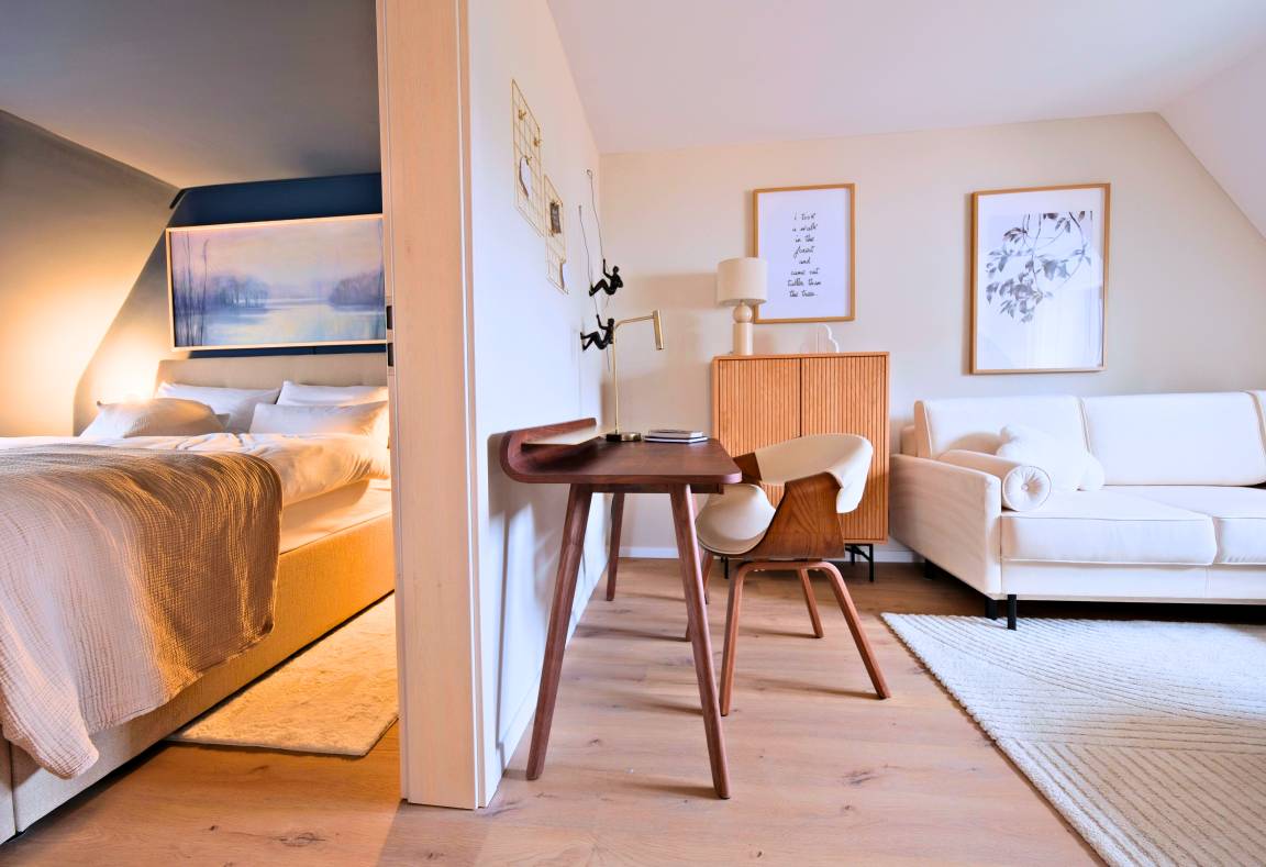 49 M² Ferienwohnung ∙ 1 Schlafzimmer ∙ 2 Gäste - Neustadt an der Aisch