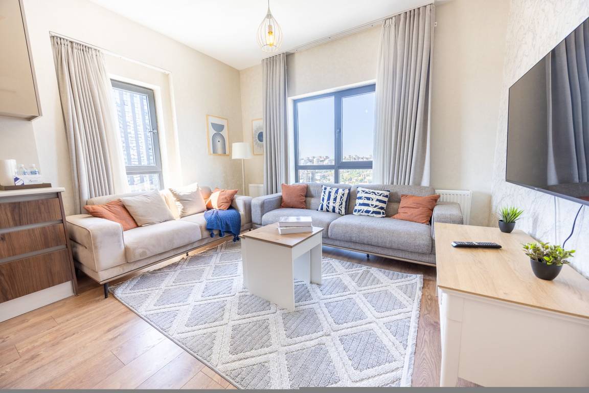50 M² Ferienwohnung ∙ 1 Schlafzimmer ∙ 3 Gäste - Istanbul
