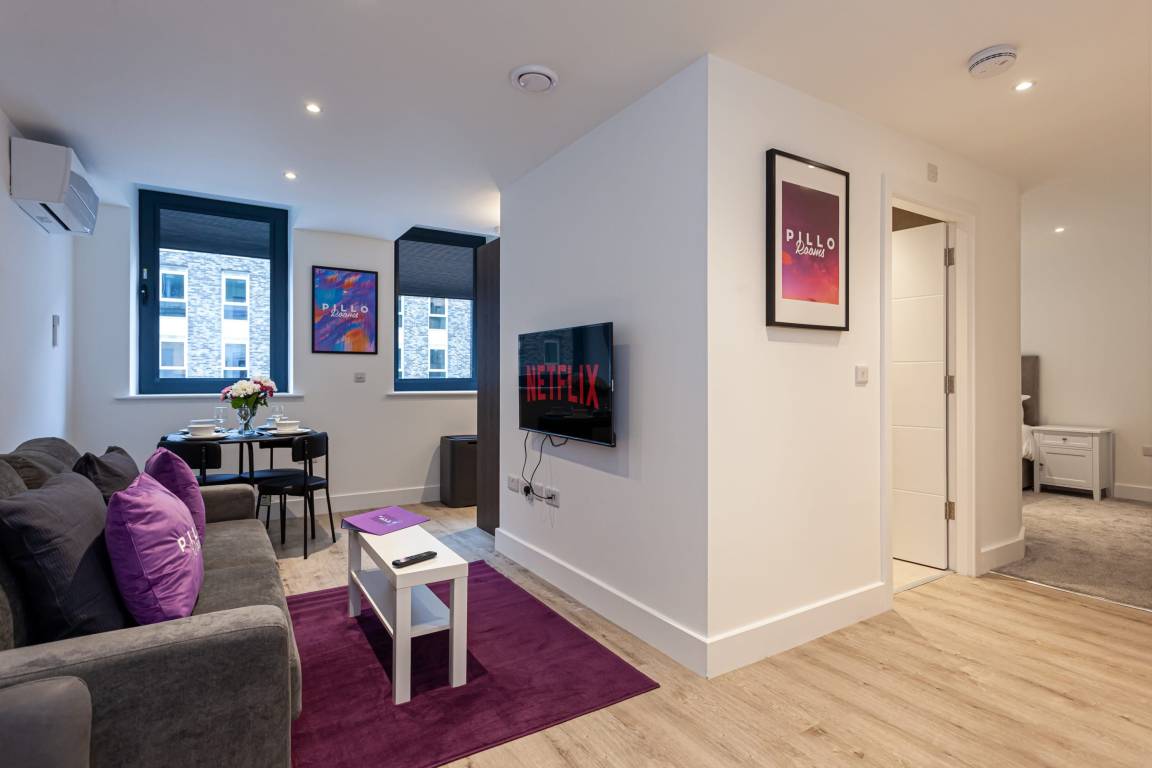 Apartament ∙ 1 Sypialnia ∙ 4 Gości - Manchester