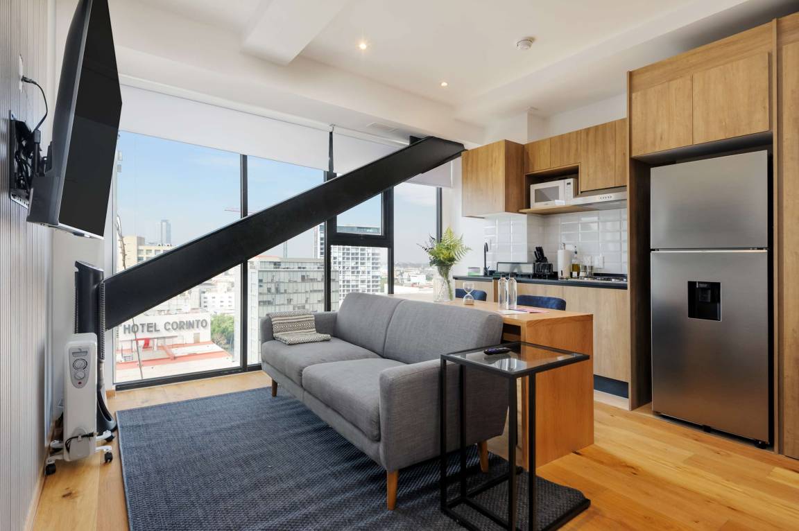 Apartment ∙ 1 Bedroom ∙ 2 Guests - Mexico City
