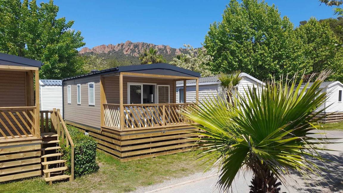 25 M² Camping ∙ 2 Bedrooms ∙ 4 Guests - Agay