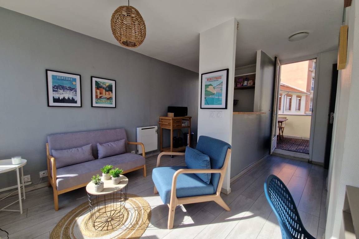 30 M² Appartement ∙ 1 Chambre ∙ 2 Personnes - Grenoble