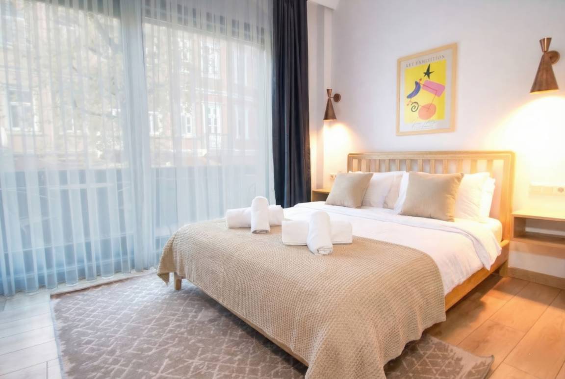 35 M² Apartament ∙ 1 Sypialnia ∙ 3 Gości - Karaköy