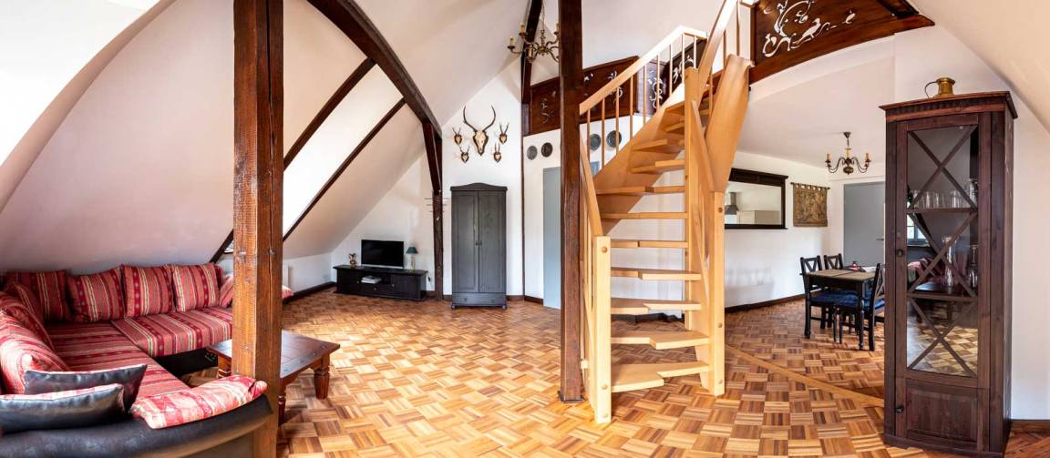 45 M² Ferienwohnung ∙ 1 Schlafzimmer ∙ 2 Gäste - Creglingen