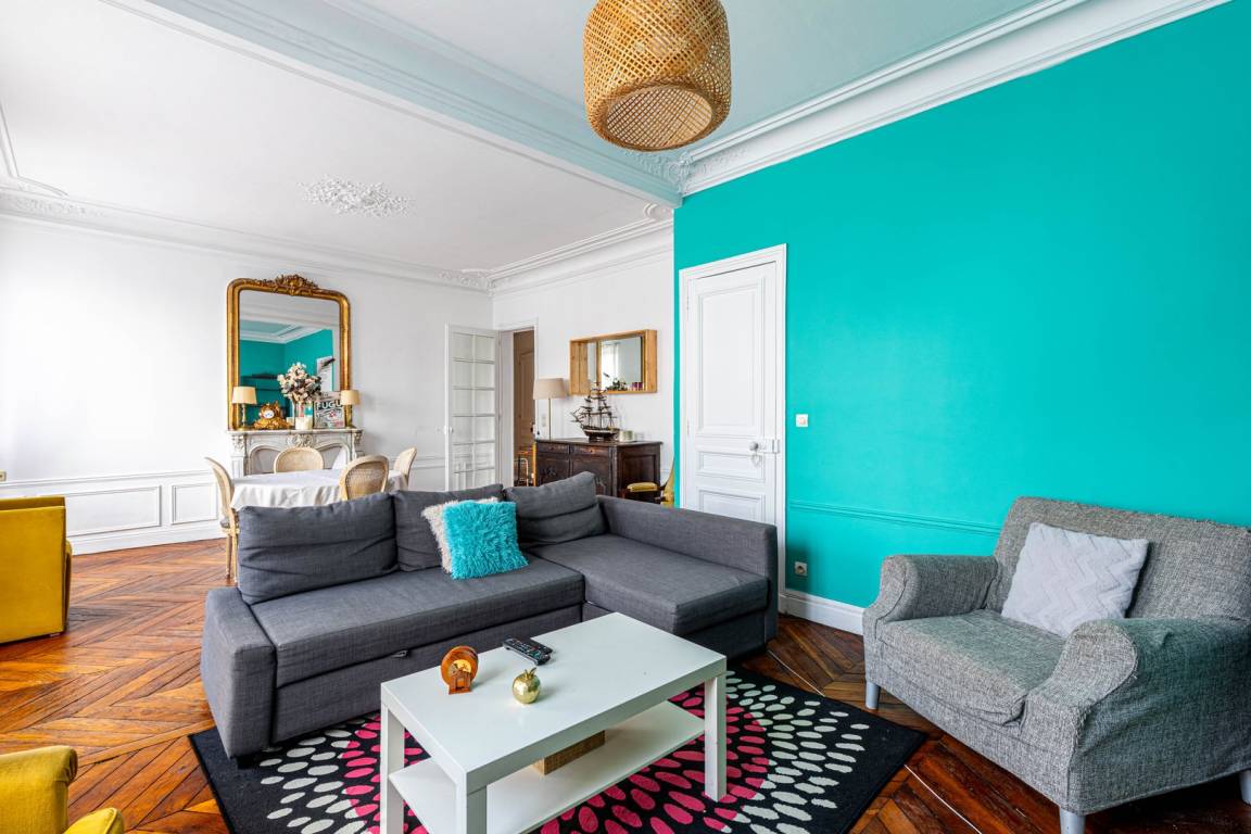 74 M² Apartment ∙ 2 Bedrooms ∙ 6 Guests - Louvre Museum