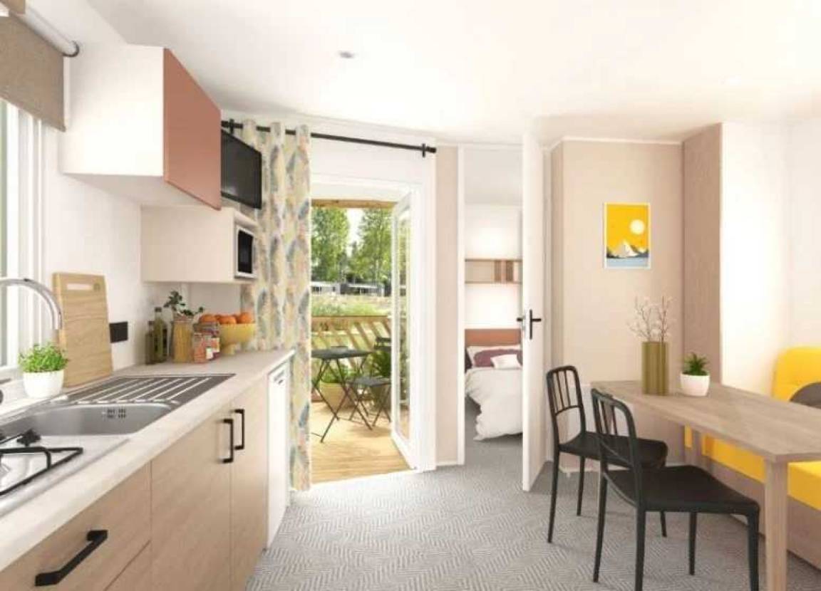 23 M² Camping ∙ 2 Bedrooms ∙ 5 Guests - La Baule-Escoublac