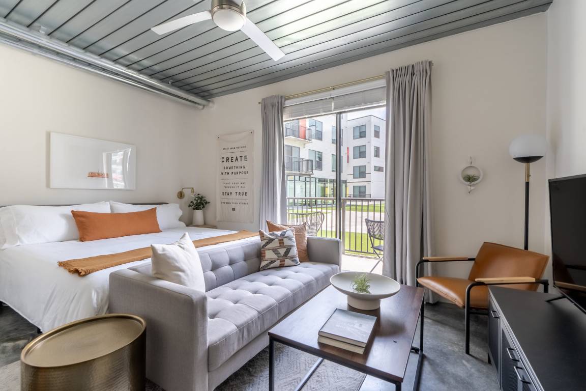 48 M² Apartment ∙ 1 Bedroom ∙ 2 Guests - Houston