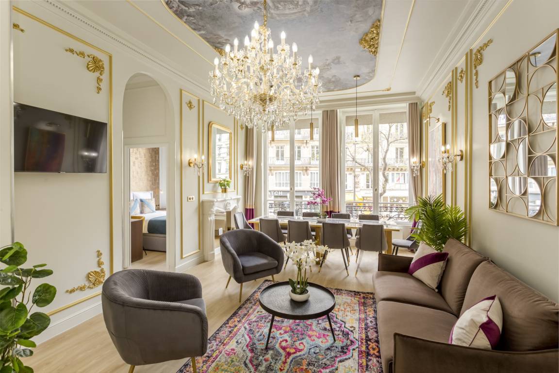 127 M² Appartement ∙ 5 Chambres ∙ 11 Personnes - Le Théâtre le Palace