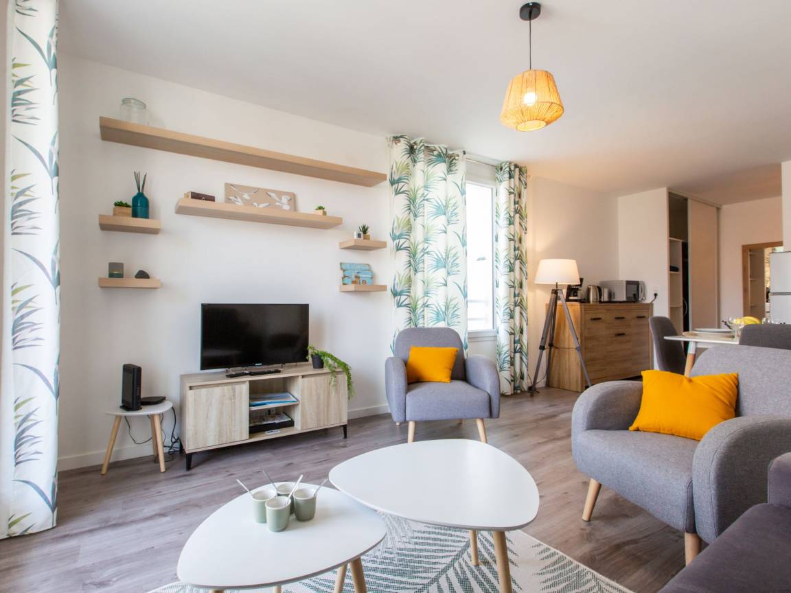 60 M² Appartement ∙ 1 Chambre ∙ 6 Personnes - Labenne