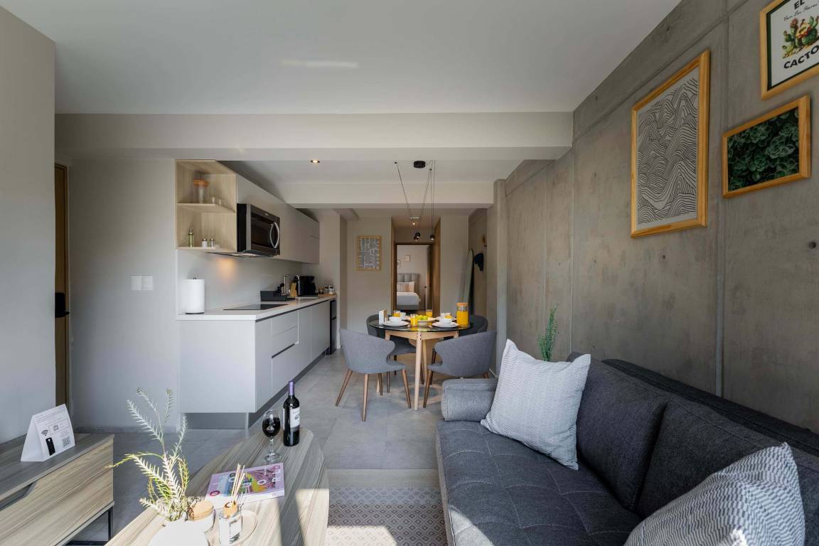 Apartamento ∙ 1 Habitación ∙ 3 Huéspedes - Benito Juárez