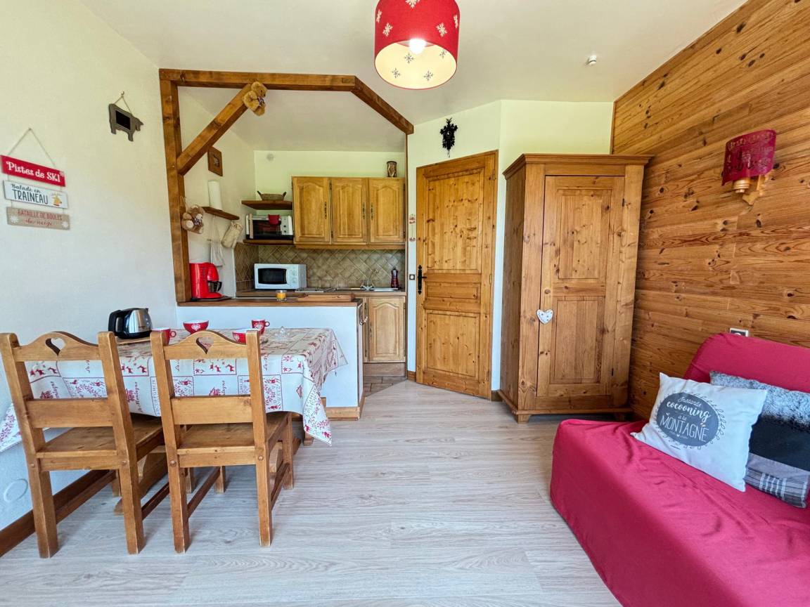 19 M² Studio ∙ 1 Chambre ∙ 4 Personnes - Flumet