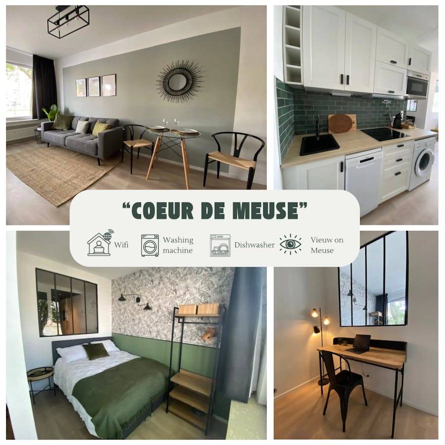 40 M² Appartement ∙ 1 Slaapkamer ∙ 2 Gasten - Luik