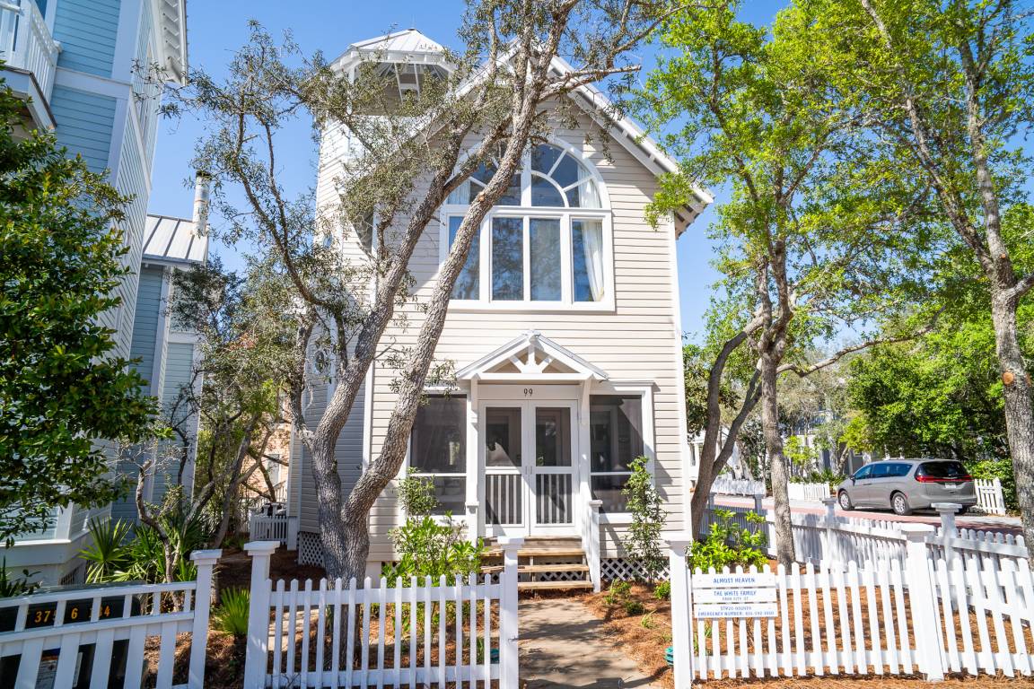 166 M² Cottage ∙ 3 Bedrooms ∙ 8 Guests - Seaside, FL