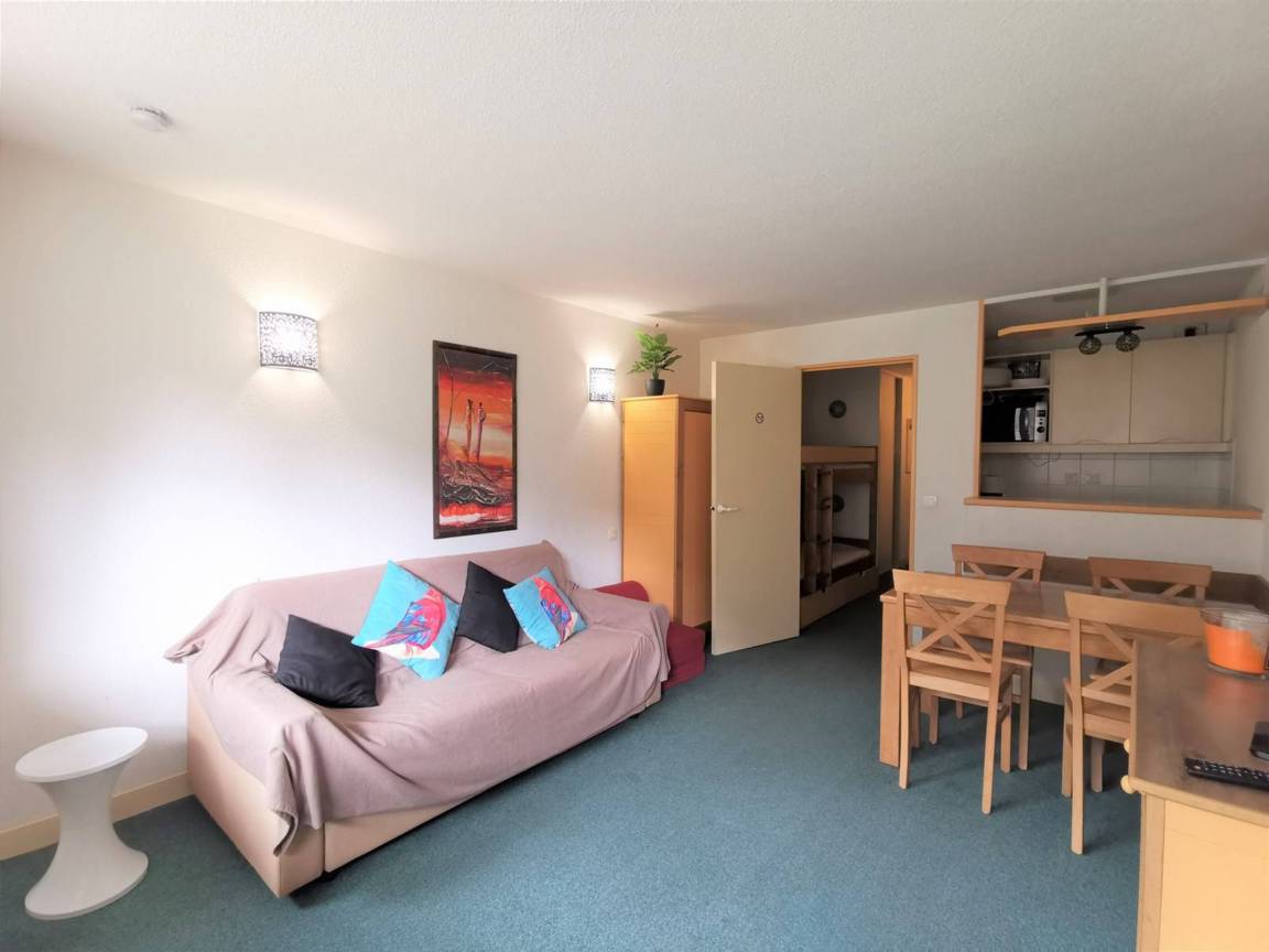 26 M² Estudio ∙ 1 Habitación ∙ 4 Huéspedes - La Mongie