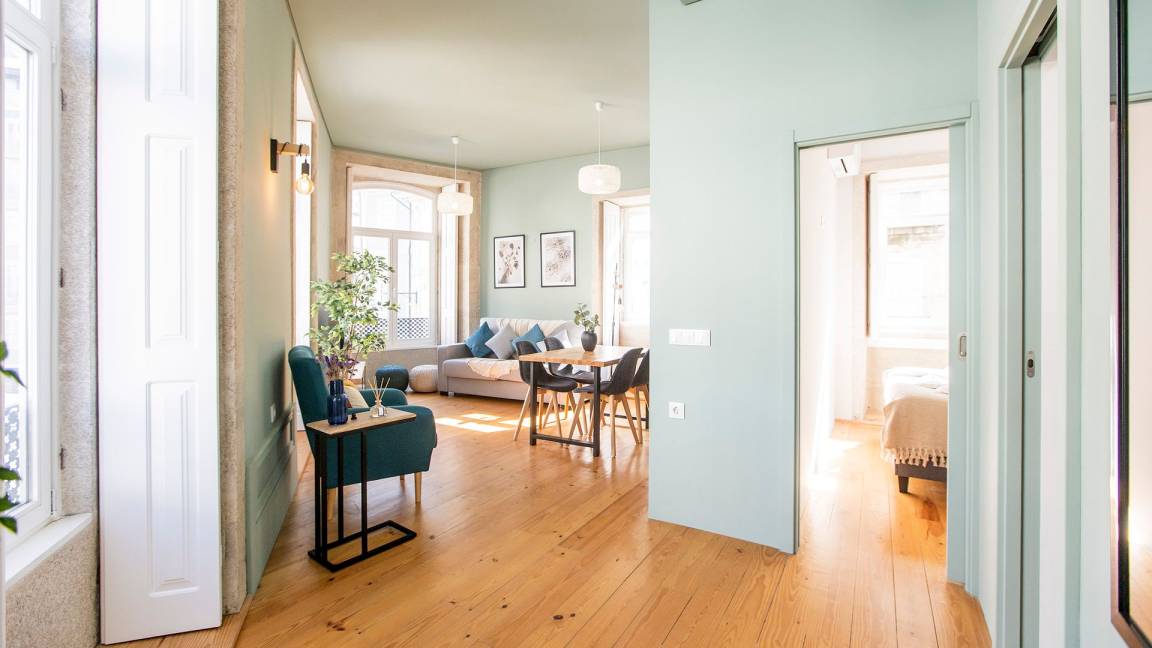 56 M² Apartamento ∙ 1 Habitación ∙ 4 Huéspedes - Oporto