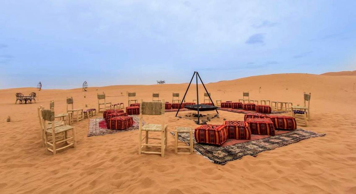Camping-unterkunft ∙ 10 Schlafzimmer ∙ 30 Gäste - Marokko
