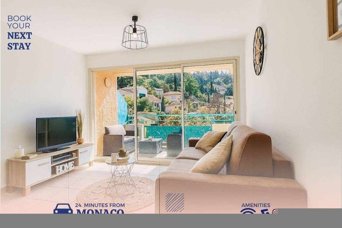 25 平方米 公寓 ∙ 2客人 - 芒通