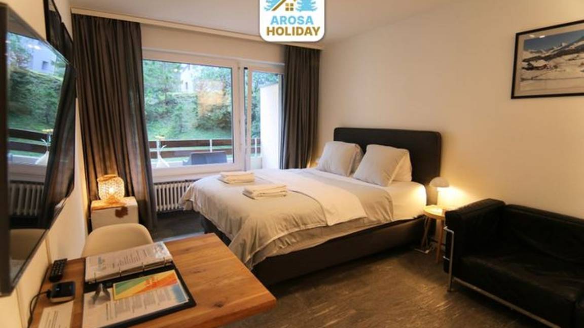25 M² Ferienwohnung ∙ 1 Schlafzimmer ∙ 2 Gäste - Arosa