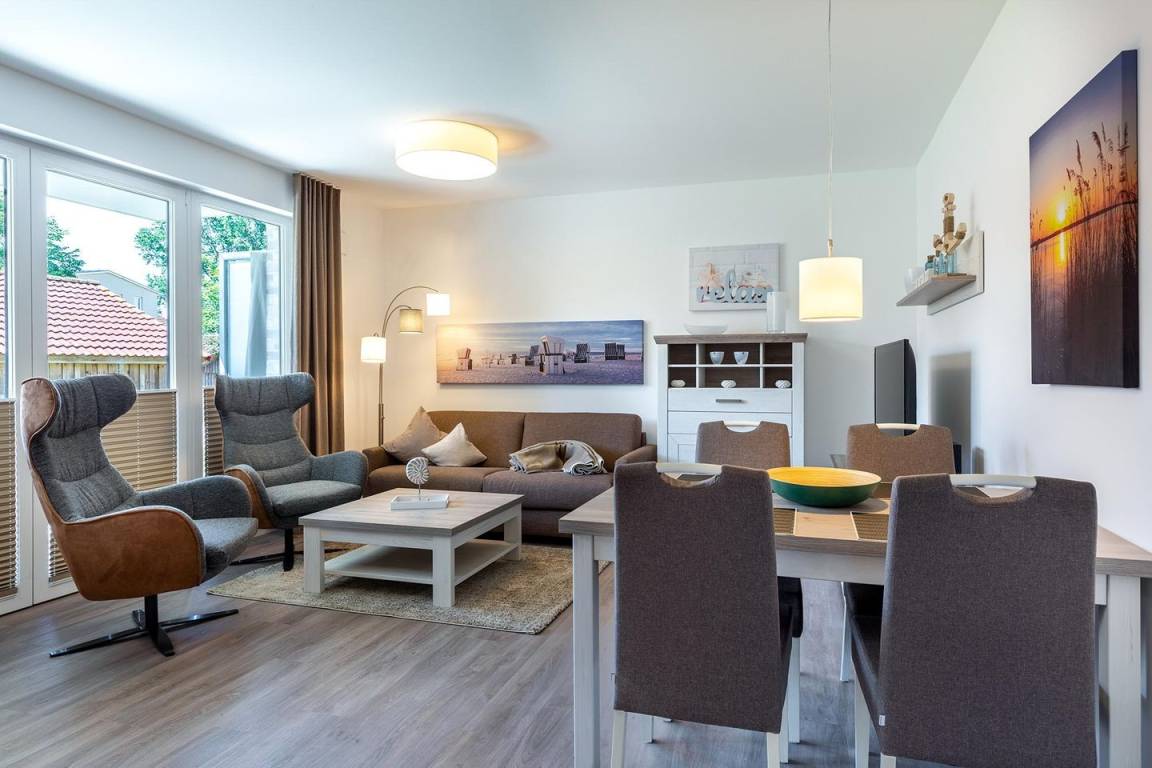 58 M² Apartment ∙ 1 Bedroom ∙ 4 Guests - Boltenhagen