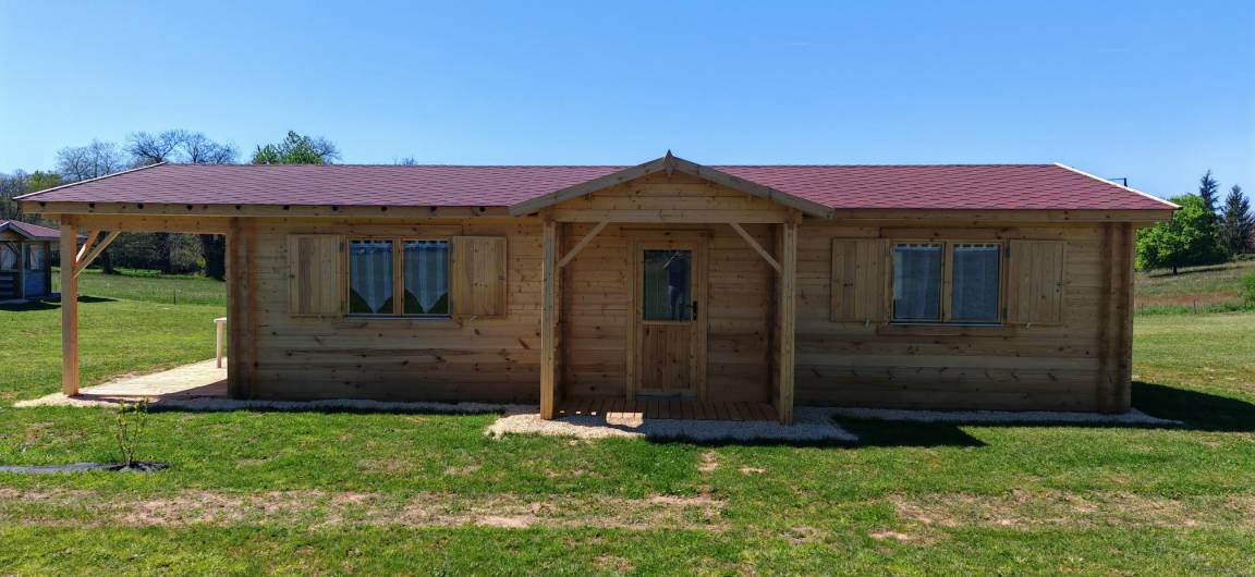 60 M² Chalet ∙ 2 Slaapkamers ∙ 5 Gasten - Périgord
