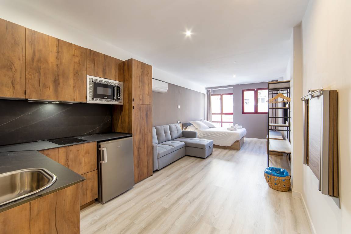 50 M² Apartamento ∙ 1 Habitación ∙ 4 Huéspedes - Almusafes