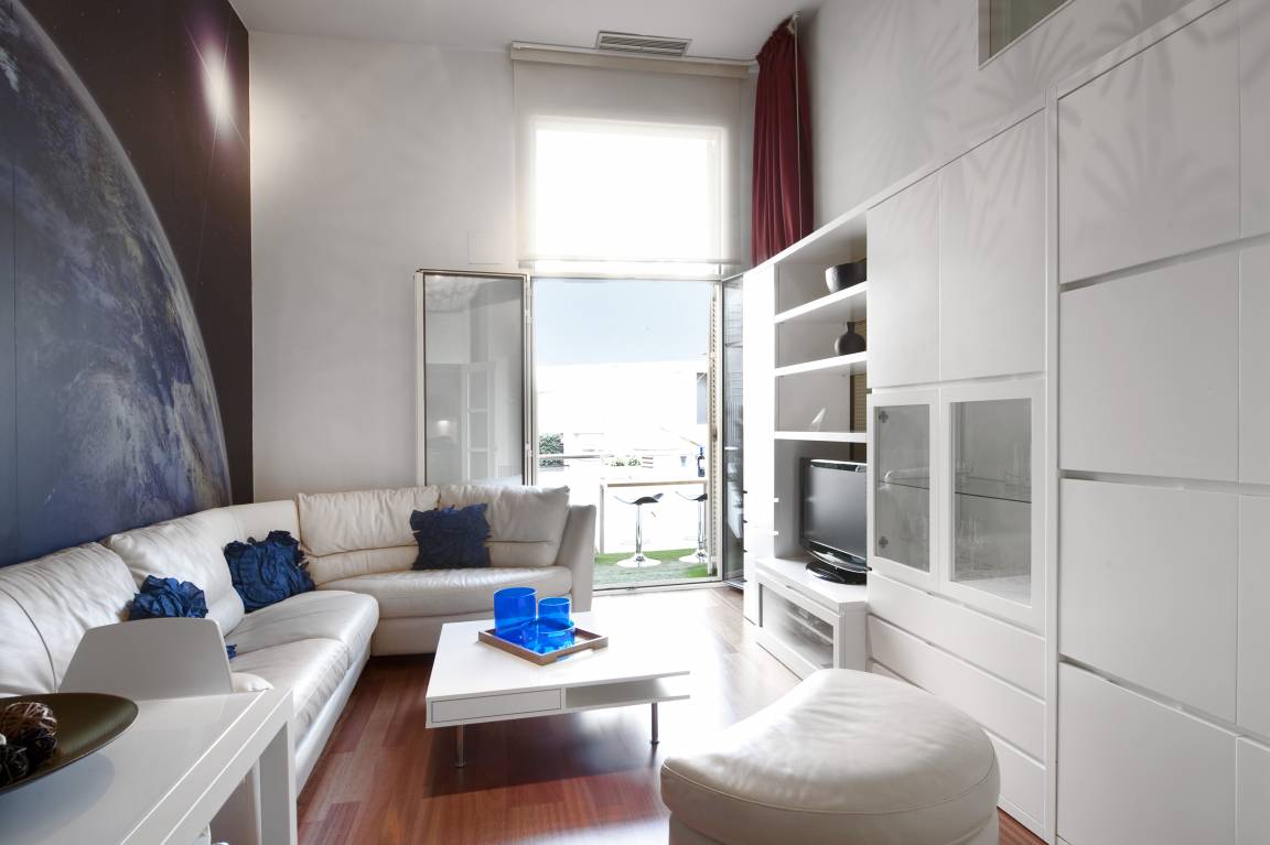 90 M² Apartamento ∙ 3 Habitaciones ∙ 6 Huéspedes - Barcelona