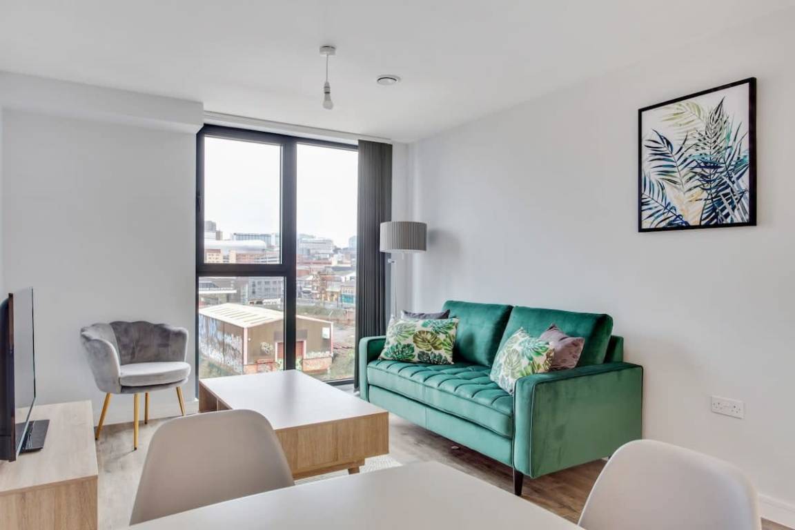 46 M² Apartment ∙ 1 Bedroom ∙ 2 Guests - Edgbaston Stadium