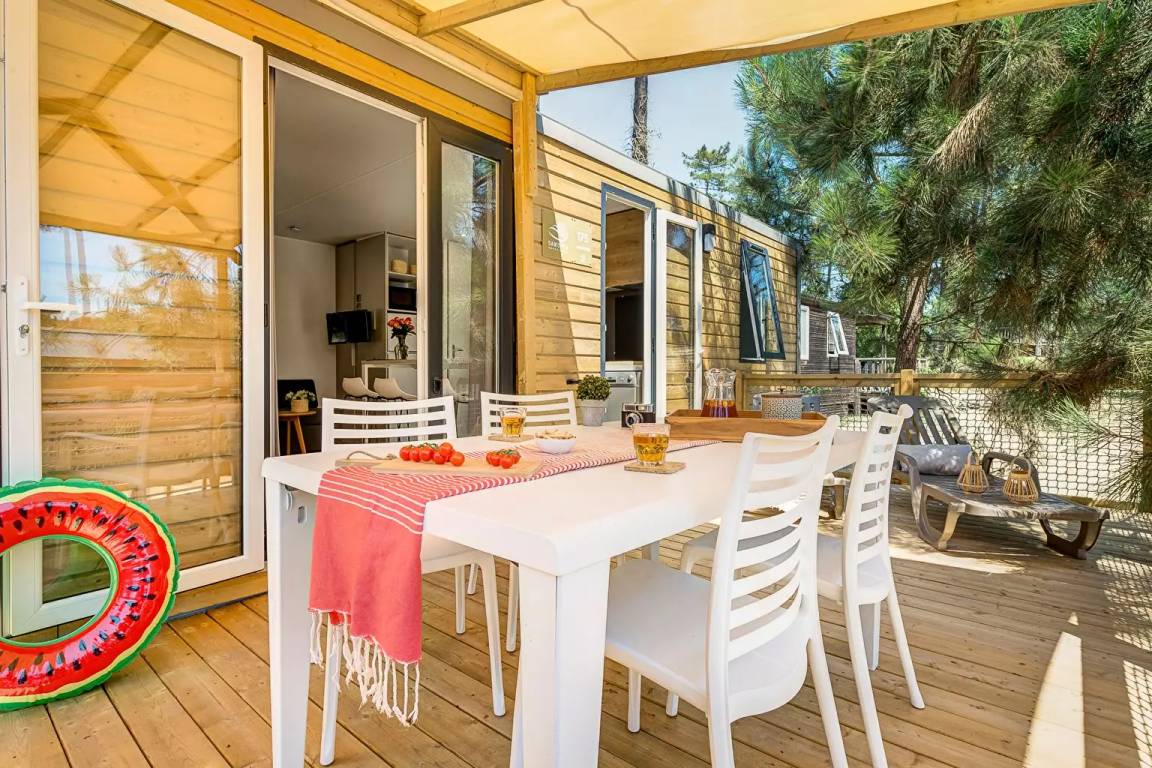 33 M² Mobil-home ∙ 3 Chambres ∙ 6 Personnes - Soustons