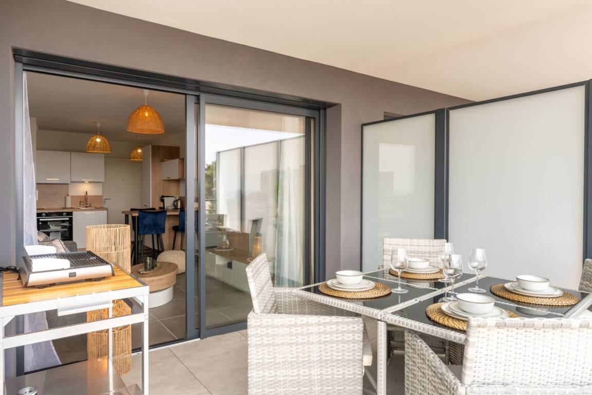 40 M² Apartamento ∙ 1 Habitación ∙ 4 Huéspedes - Loupian