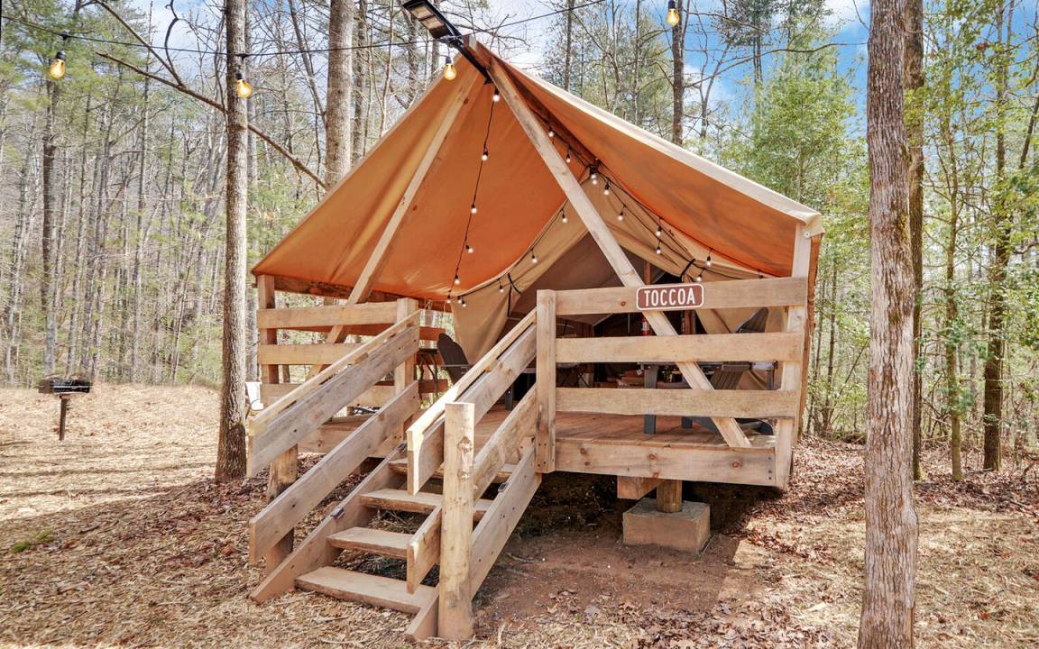 Camping-unterkunft ∙ 1 Schlafzimmer ∙ 2 Gäste - Suches, GA