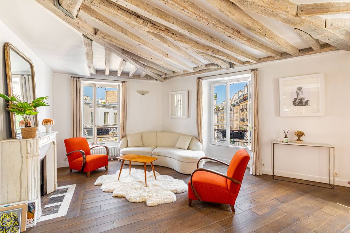 66 M² Appartement ∙ 2 Chambres ∙ 4 Personnes - Épinay-sur-Seine