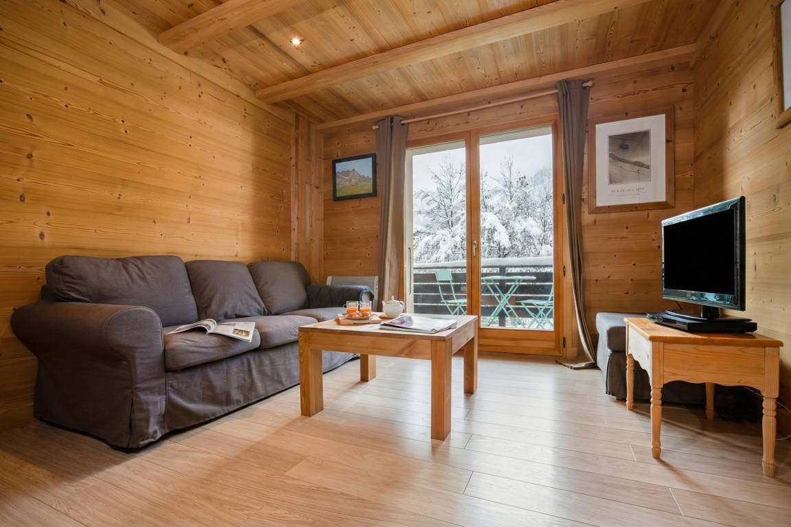43 M² Apartamento ∙ 1 Habitación ∙ 4 Huéspedes - Servoz