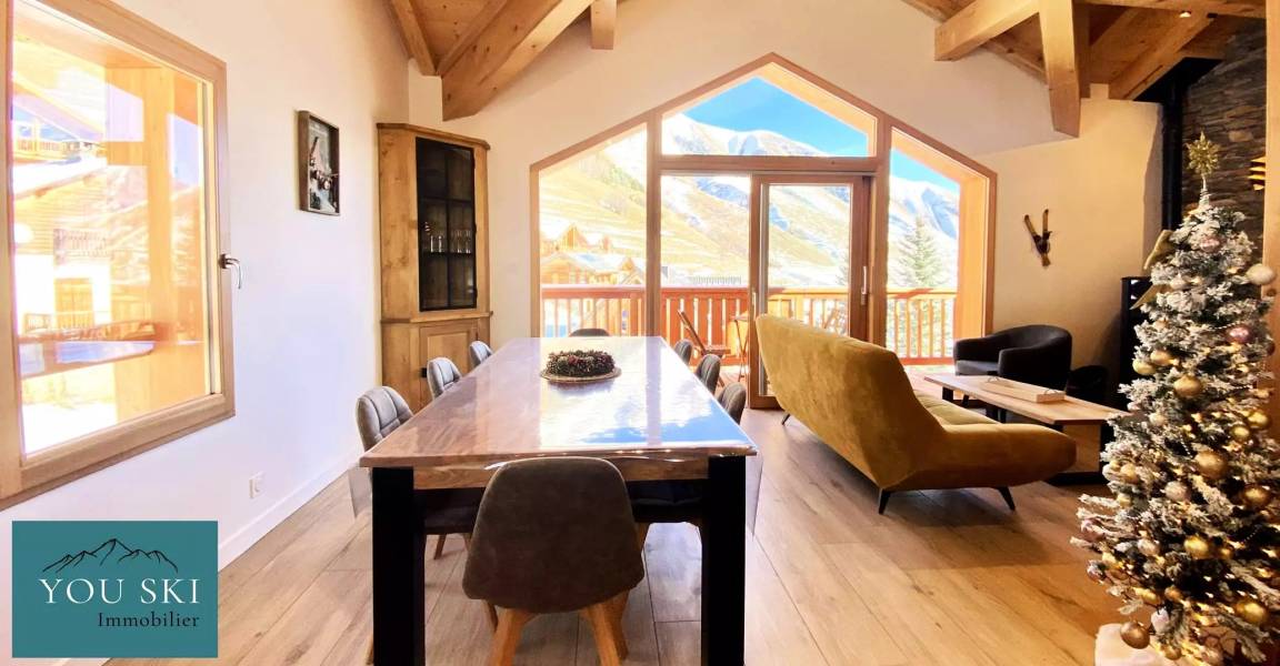 100 M² Chalet ∙ 3 Chambres ∙ 8 Personnes - Saint-Sorlin-d'Arves