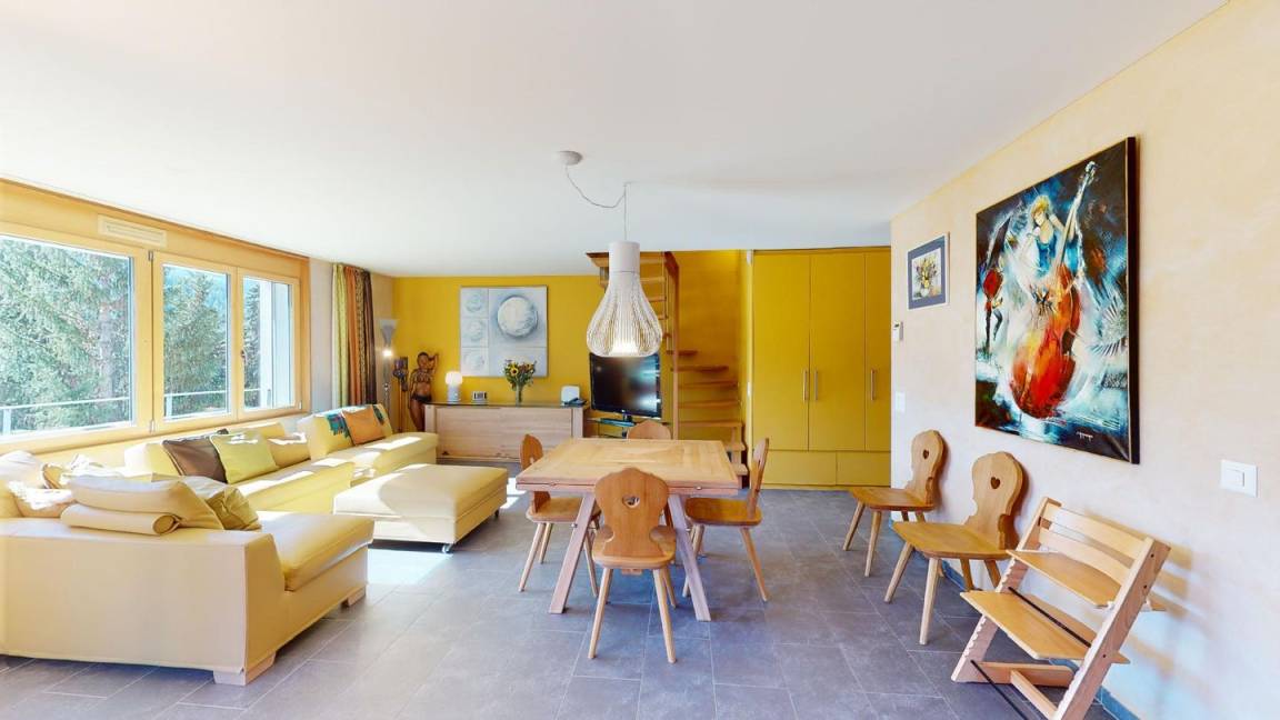125 M² Ferienwohnung ∙ 3 Schlafzimmer ∙ 7 Gäste - Celerina/Schlarigna