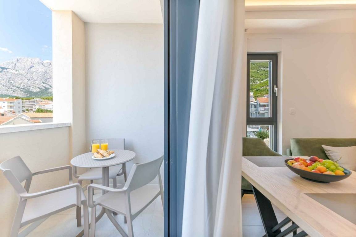 36 M² Etværelseslejlighed ∙ 1 Soveværelse ∙ 3 Gæster - Baška Voda